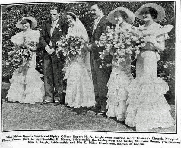 Battle of Britain London Monument - S/Ldr. R H A Leigh